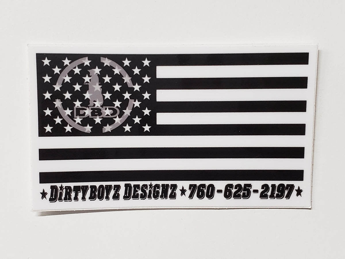 DBD Flag Decal – Dirty Boyz Designz